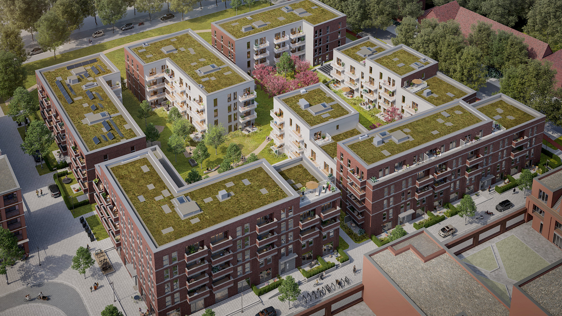 141 nachhaltige Neubauwohnungen: MAGNA Real Estate übergibt neues Wohnquartier „Stellinger ...